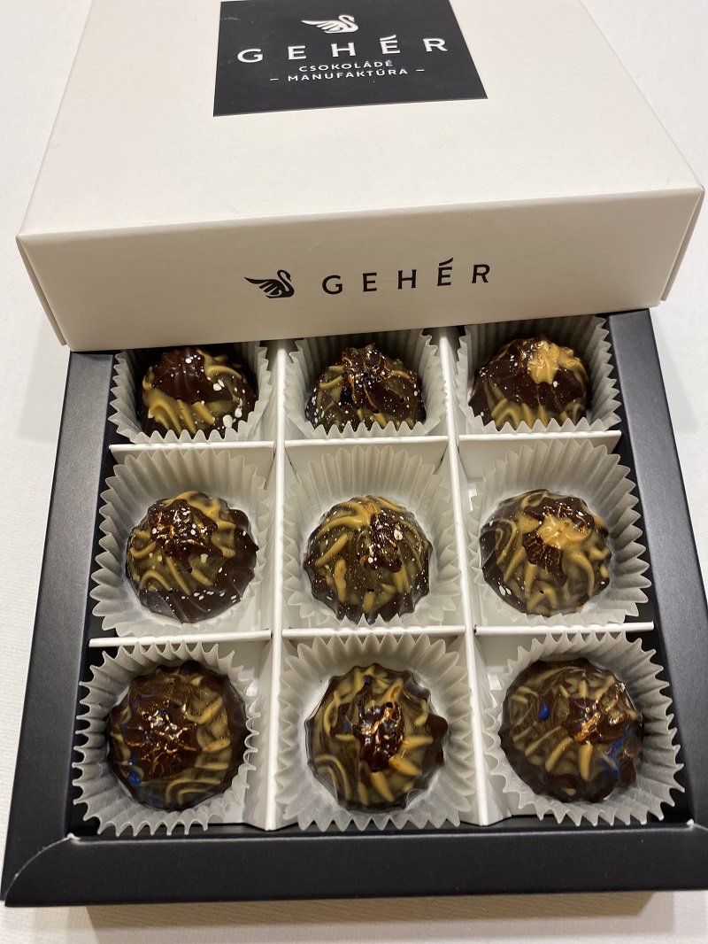 Sárgabarackos bonbon - Gehér Csokoládé Manufaktúra