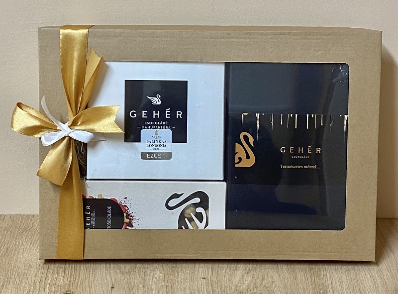 Prémium ajándékcsomag - Gehér Csokoládé Manufaktúra